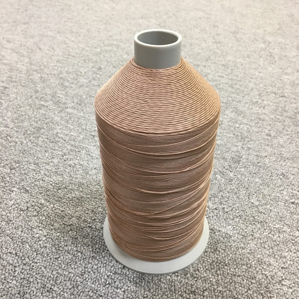 #08087 Size 138 Tex 135 CAMEL Nylon thread 16 oz spool - Bond Products Inc