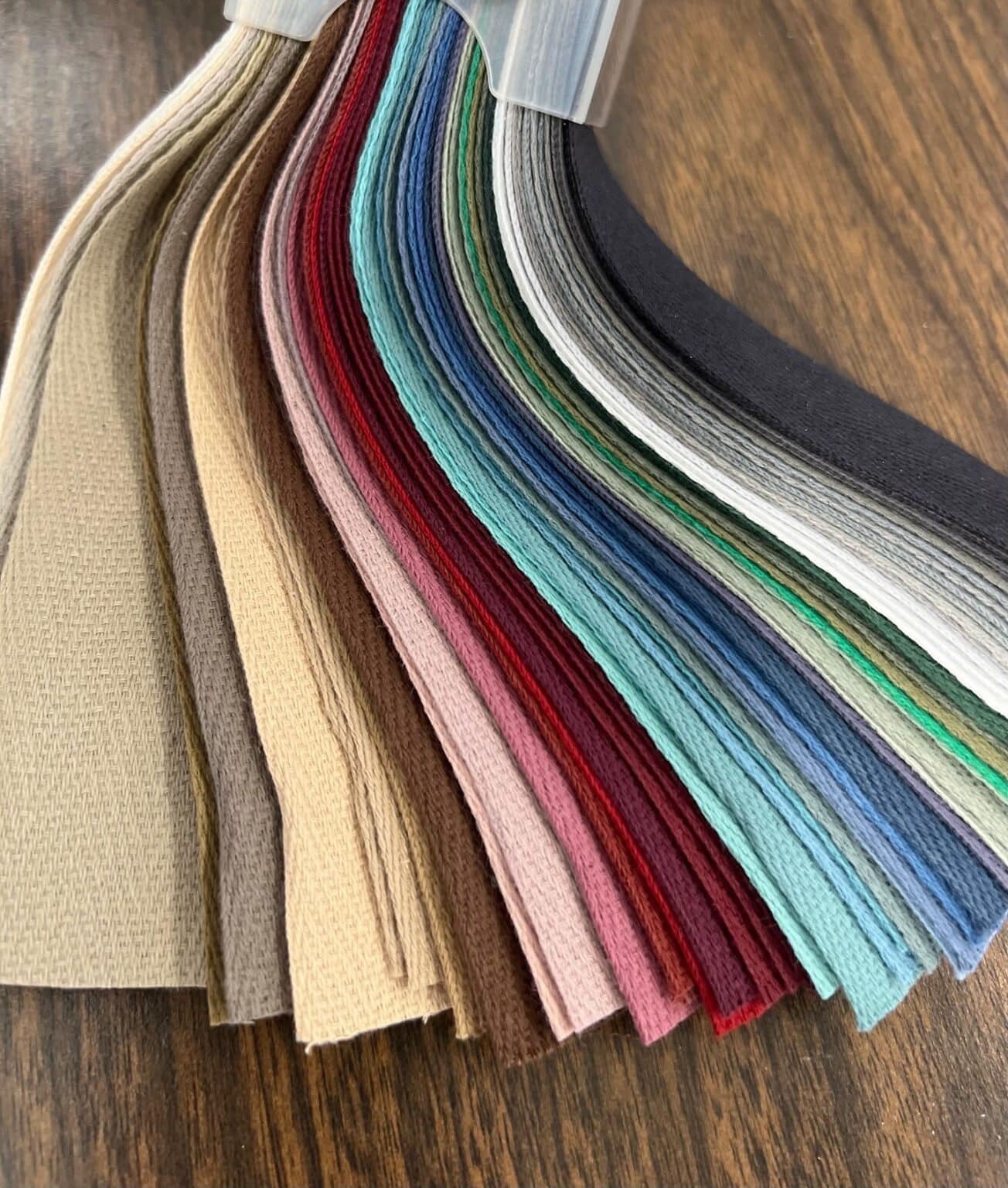 Bond Cotton & Serge Tape Color Sample Deck - Bond Products Inc