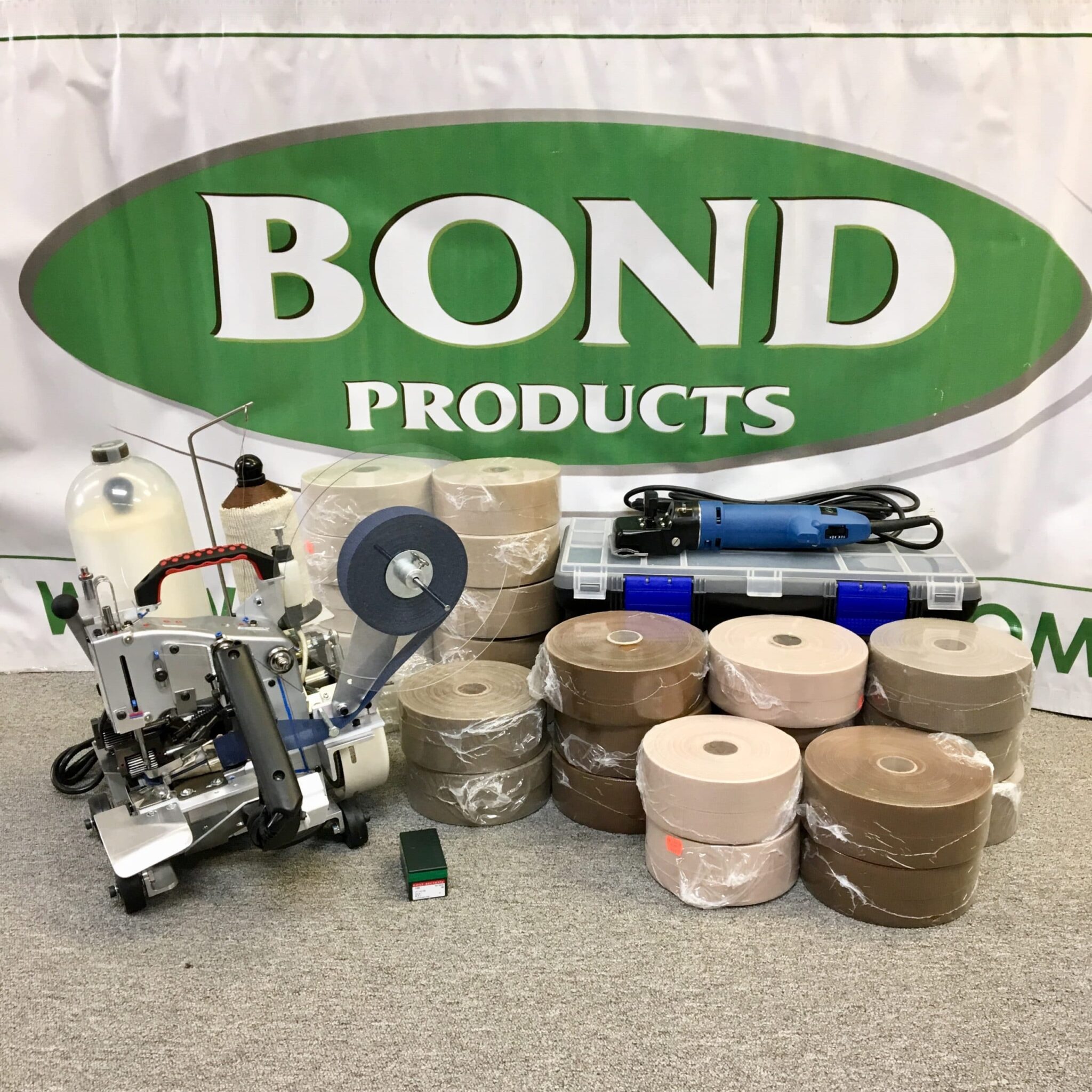 DEAL #4 Bond Model PBB-2X Bobbinless 4x4 Binder SUPERDEAL 1-1/4 ...